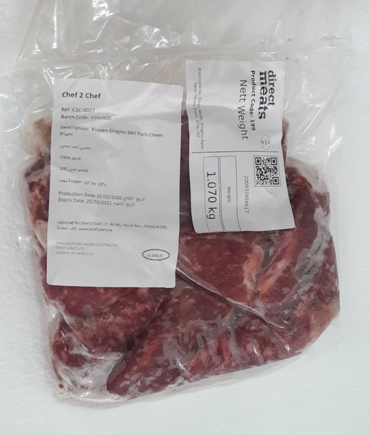 DD Pork Cheeks - Plum, Skinless | chef2chef.online