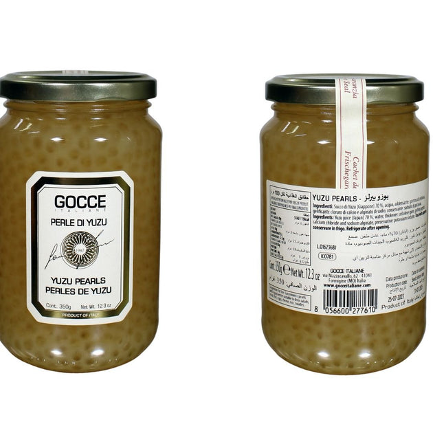 YUZU PEARLS (Made of Yuzu juice) | chef2chef.online